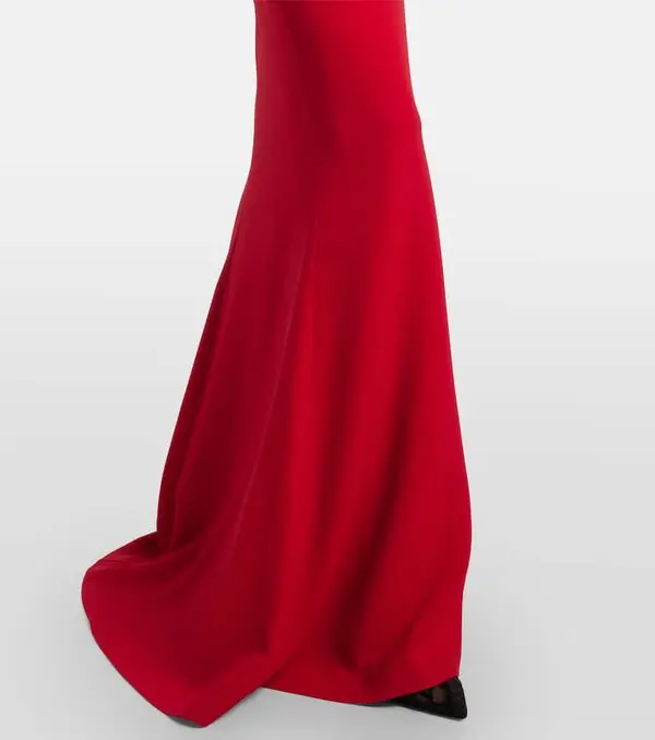 Elie Saab Draped Halterneck Gown