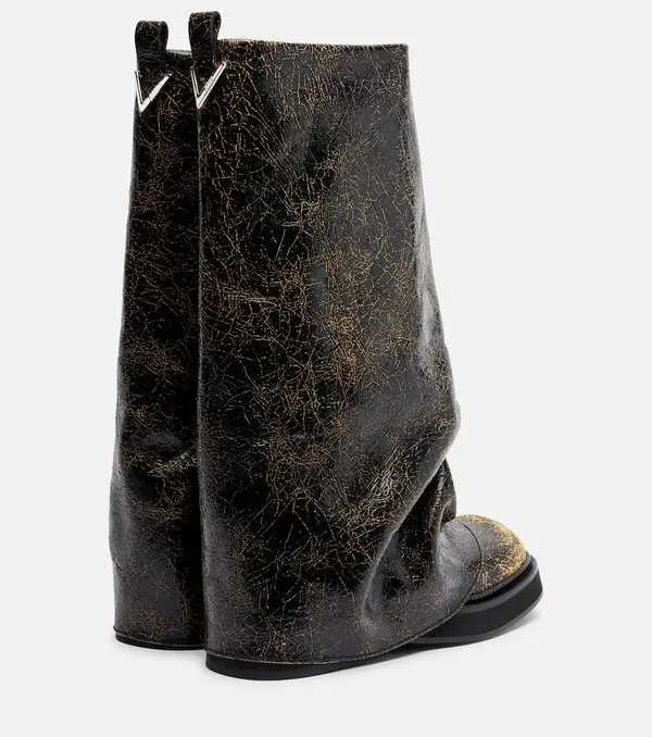 Attico Robin Leather Knee-high Boots