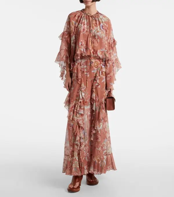 Zimmermann Awaken Floral Blouse - Multicoloured