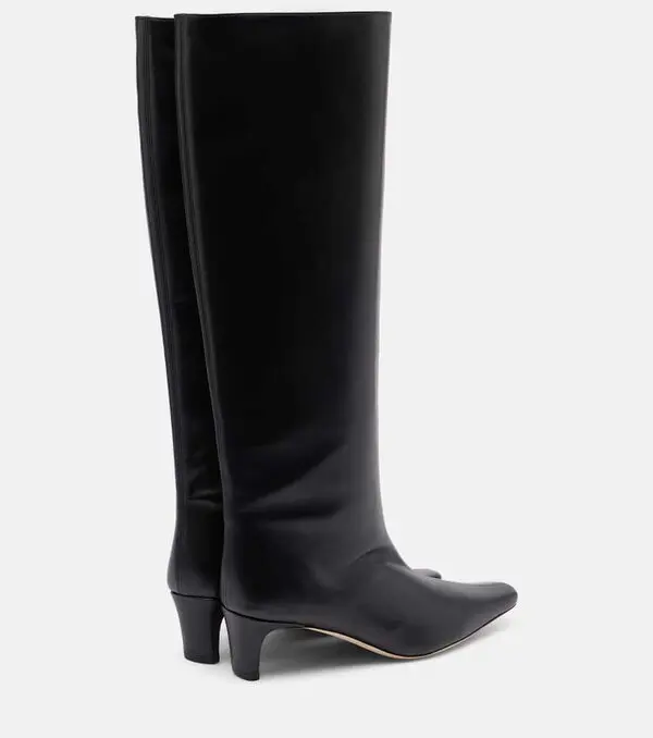 Staud Wally Leather Knee-high Boots