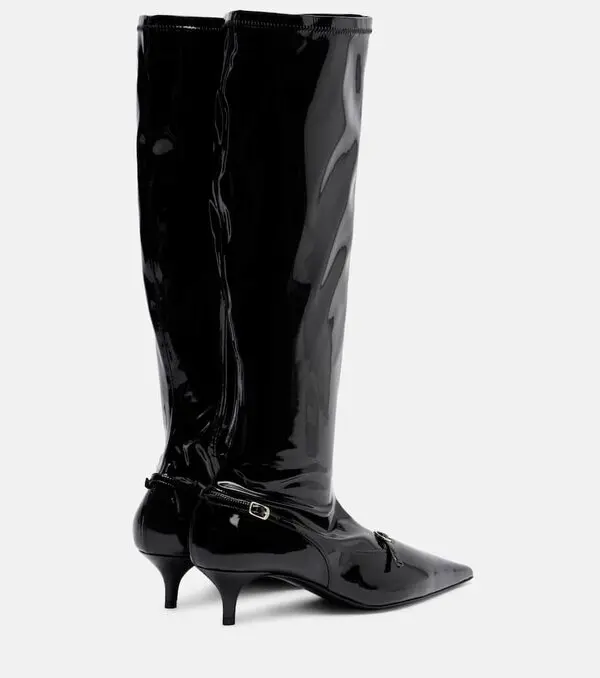 Magda Butrym Patent Leather Knee-high Boots