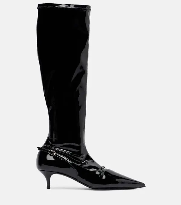 Magda Butrym Patent Leather Knee-high Boots