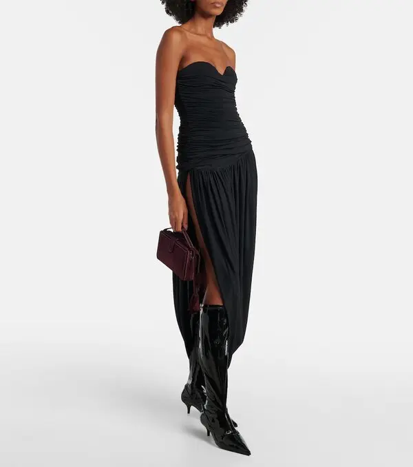 Magda Butrym Patent Leather Knee-high Boots