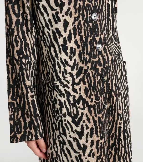 Rixo Jacoba Jacquard Coat