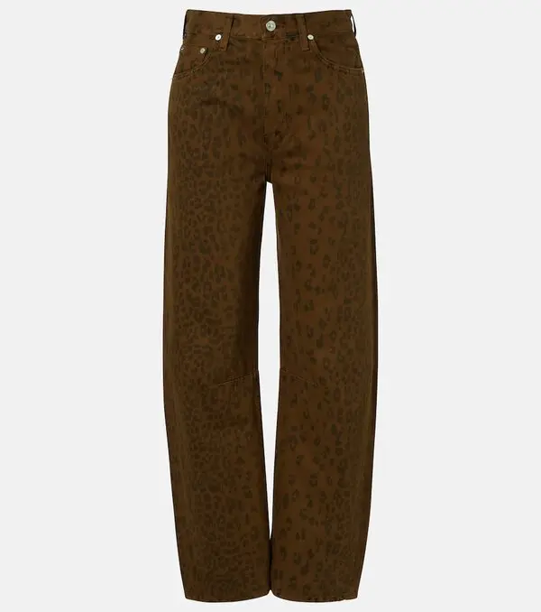 Citizens Of Humanity Miro Barrel-leg Jeans - Brown
