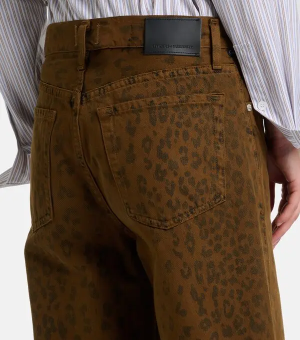 Citizens Of Humanity Miro Barrel-leg Jeans - Brown