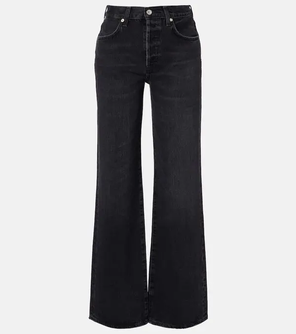Citizens Of Humanity Annina Wide-leg Jeans - Black