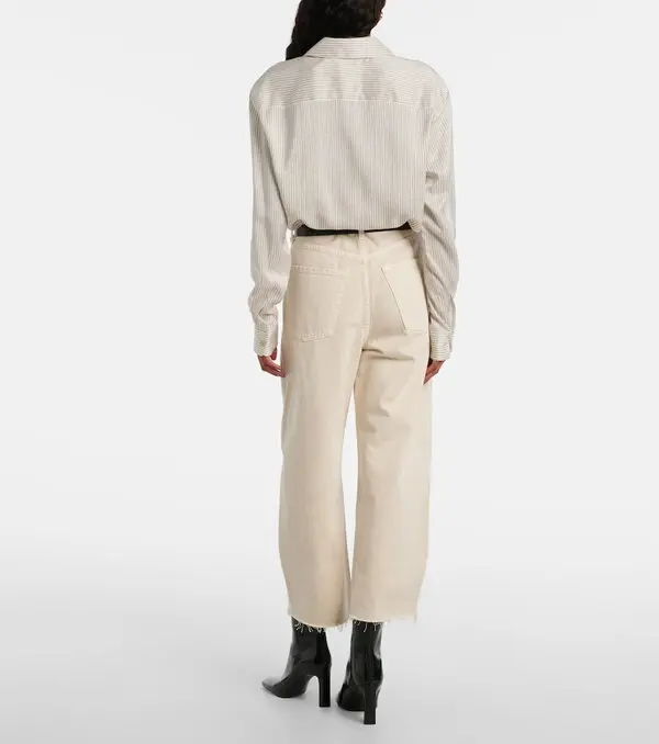 Citizens Of Humanity Ayla Crop Wide-leg Jeans