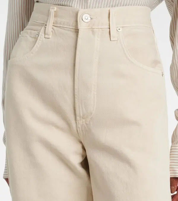 Citizens Of Humanity Ayla Crop Wide-leg Jeans