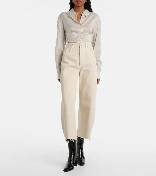 Citizens Of Humanity Ayla Crop Wide-leg Jeans