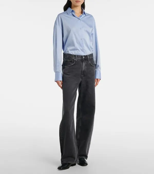 AGOLDE Low Curve Wide-leg Jeans