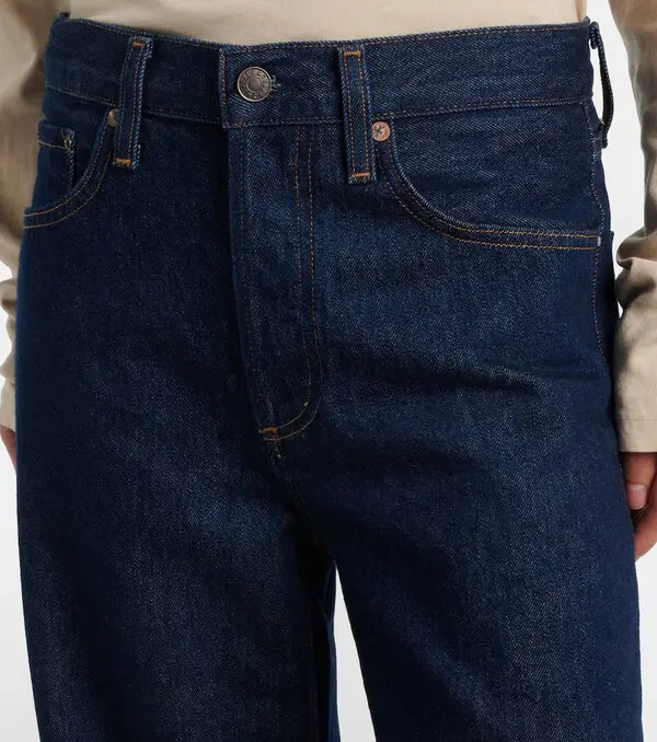 AGOLDE Arc Mid-rise Wide-leg Jeans
