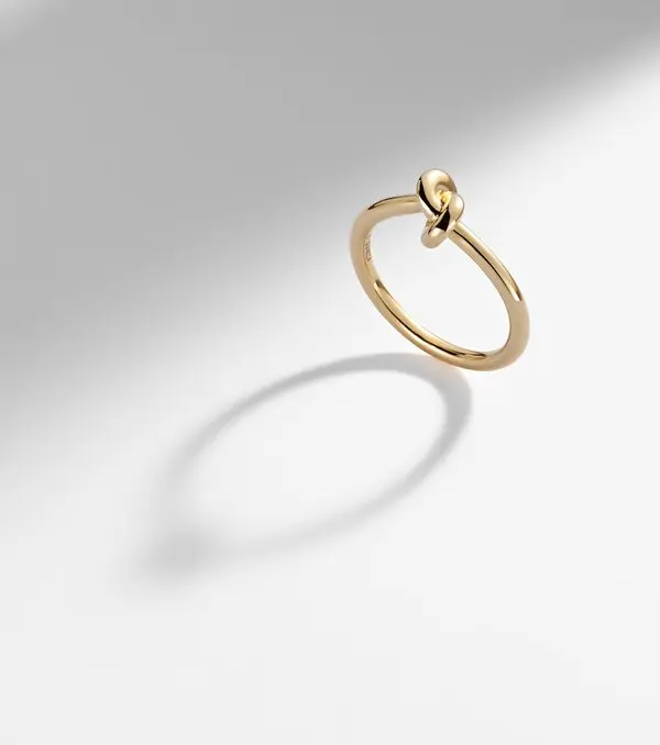 ENGELBERT Legacy Knot Mini 18kt Yellow Ring