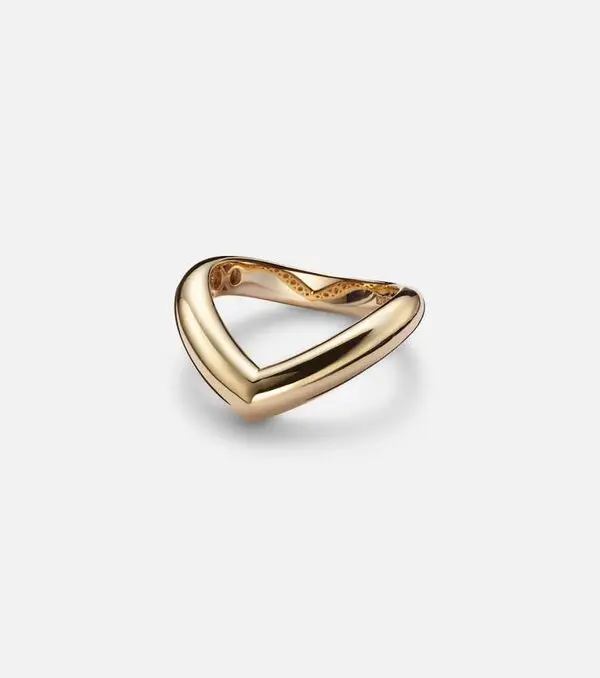 ENGELBERT Drop Link Medium 18kt Ring - Gold