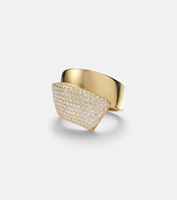 ENGELBERT Divino 18kt Ring With Diamonds - Gold
