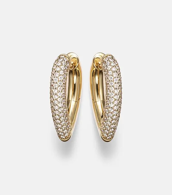 ENGELBERT Drop Link Diamond Earrings