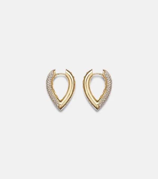 ENGELBERT Drop Link Diamond Earrings