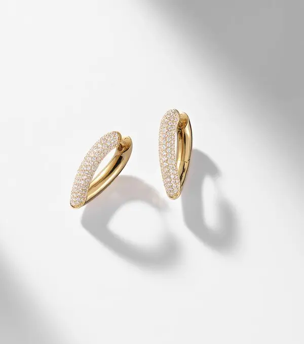 ENGELBERT Drop Link Diamond Earrings
