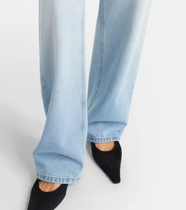 Victoria Beckham Harper Low-rise Straight Jeans