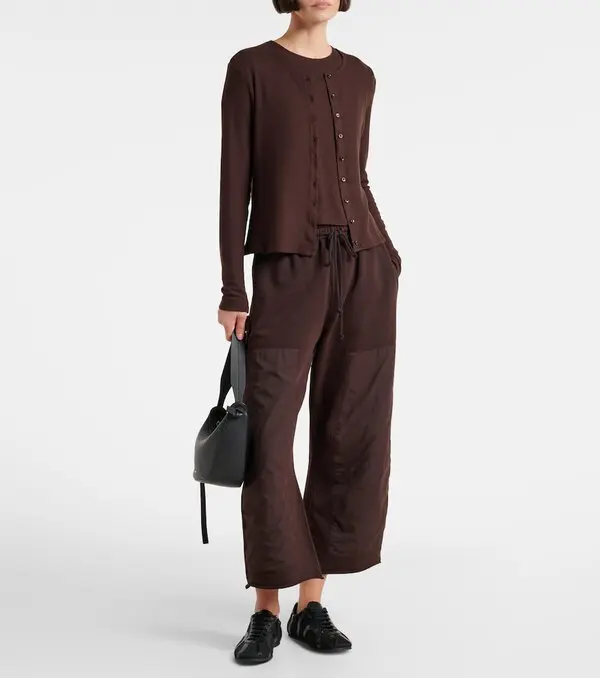 LESET Margo Lauren Jersey T-shirt - Brown