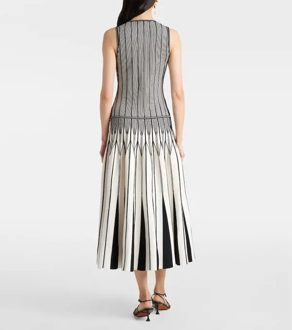 Simkhai Oaklen Knitted Midi Dress - Black