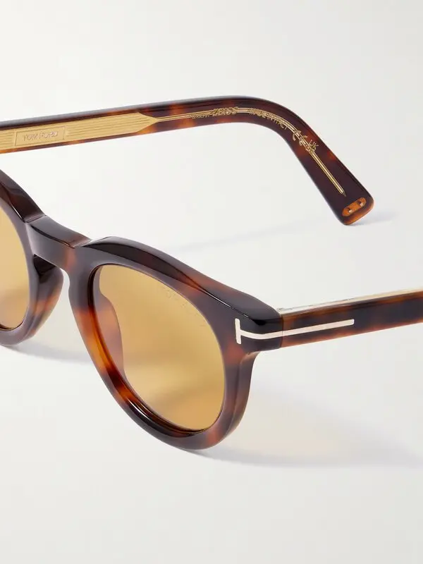 TOM FORD Icon Round-frame Sunglasses