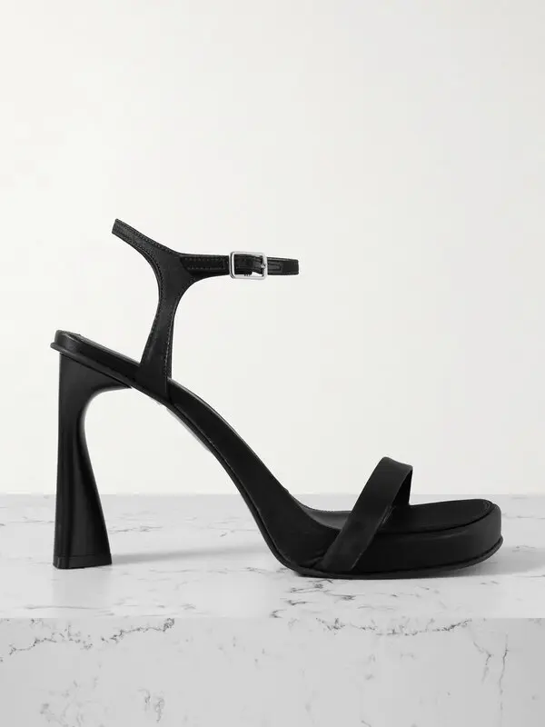 Stella McCartney Satin Platform Sandals