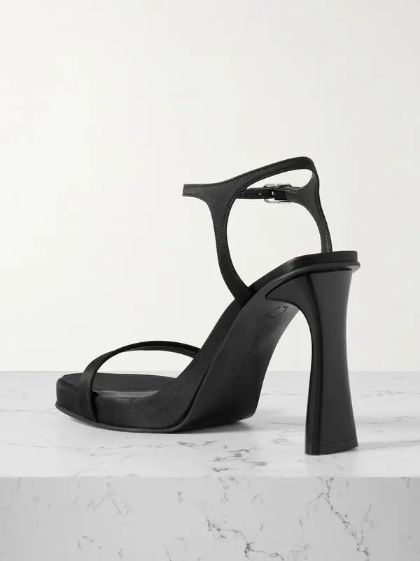 Stella McCartney Satin Platform Sandals