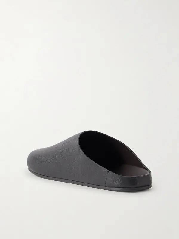 THE ROW Hudson Leather Mules