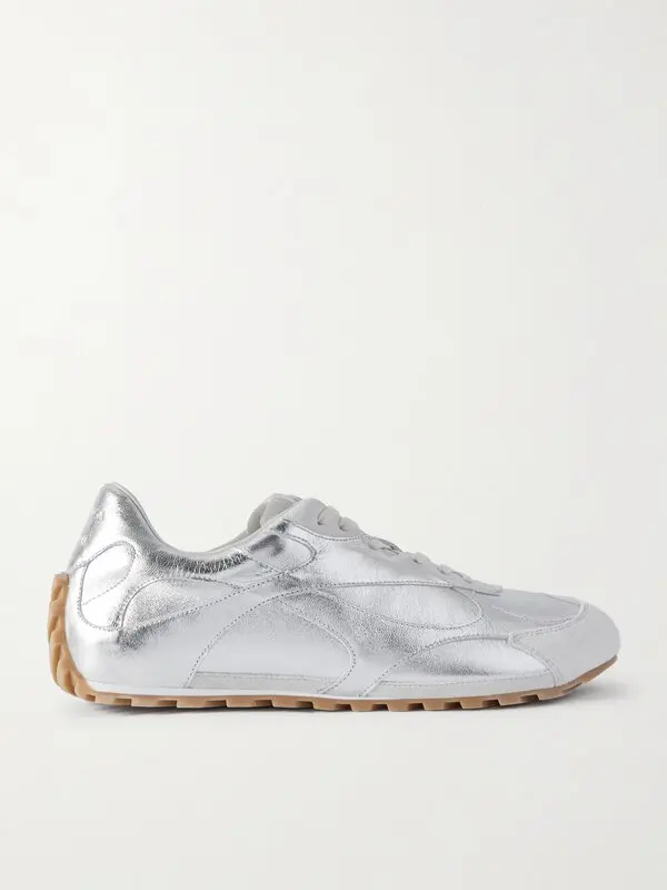 Bottega Veneta Orbit Flash Leather Sneakers
