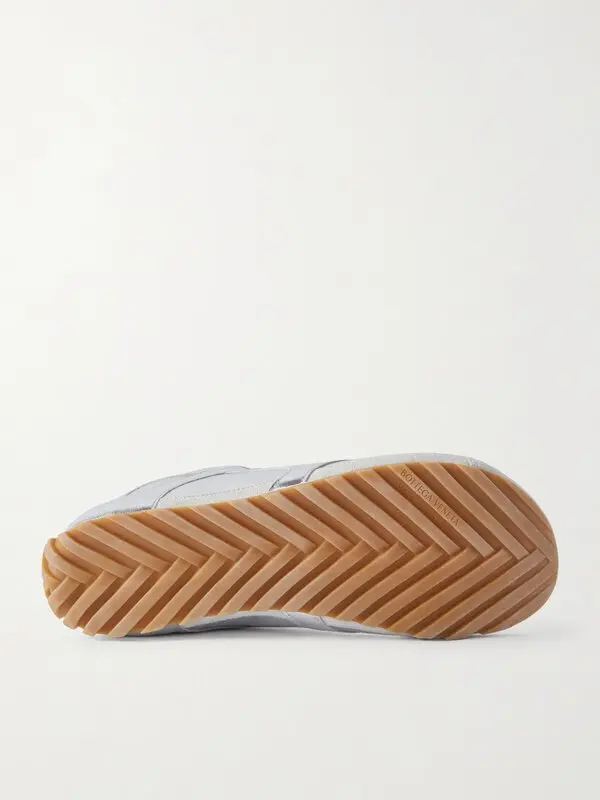 Bottega Veneta Orbit Flash Leather Sneakers