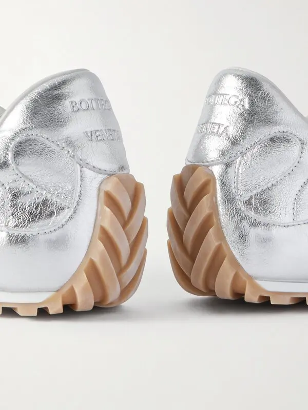 Bottega Veneta Orbit Flash Leather Sneakers