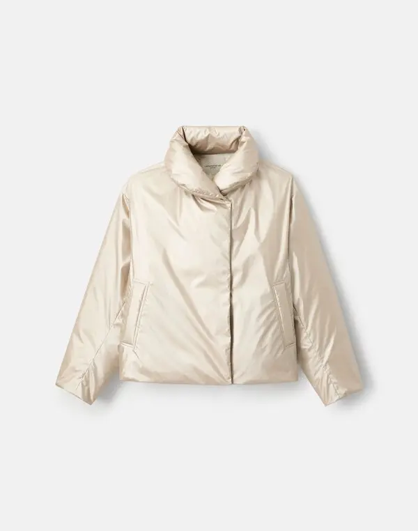 Lafayette 148 New York Pearlized Down Puffer Coat