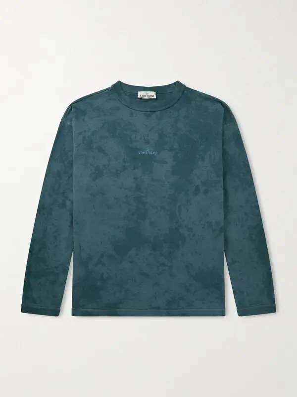 Stone Island Logo-print Cotton-jersey T-shirt