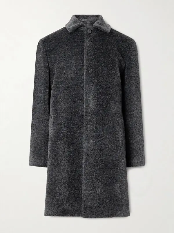 Mr P. Wool And Alpaca-blend Car Coat