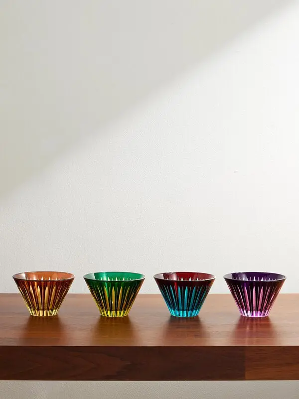 L'Objet Prism Set Of Four Bowls - Multi