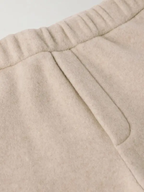 Loro Piana Straight-leg Wool-blend Sweatpants