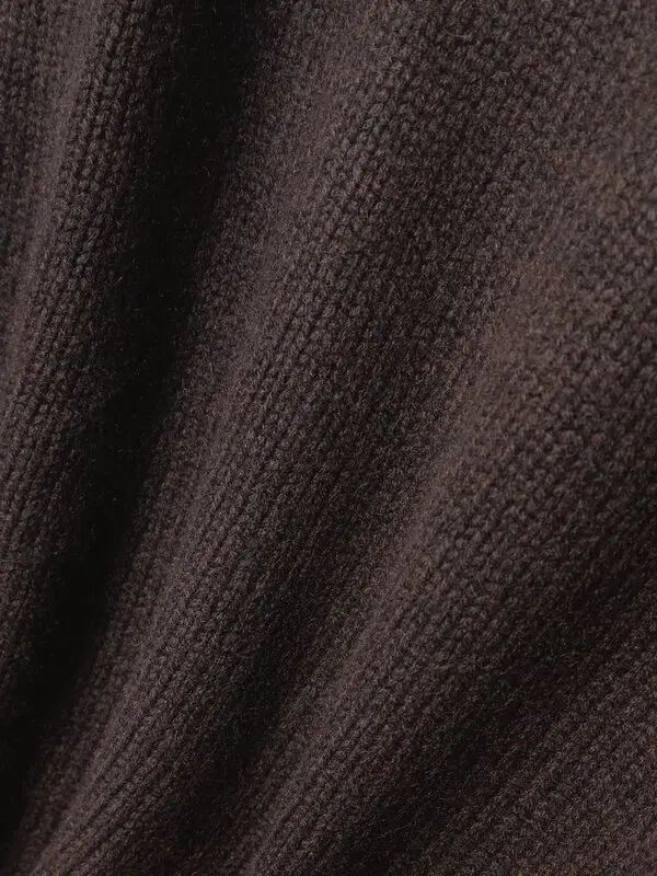 LISA YANG Cathie Cashmere Turtleneck Sweater - Brown