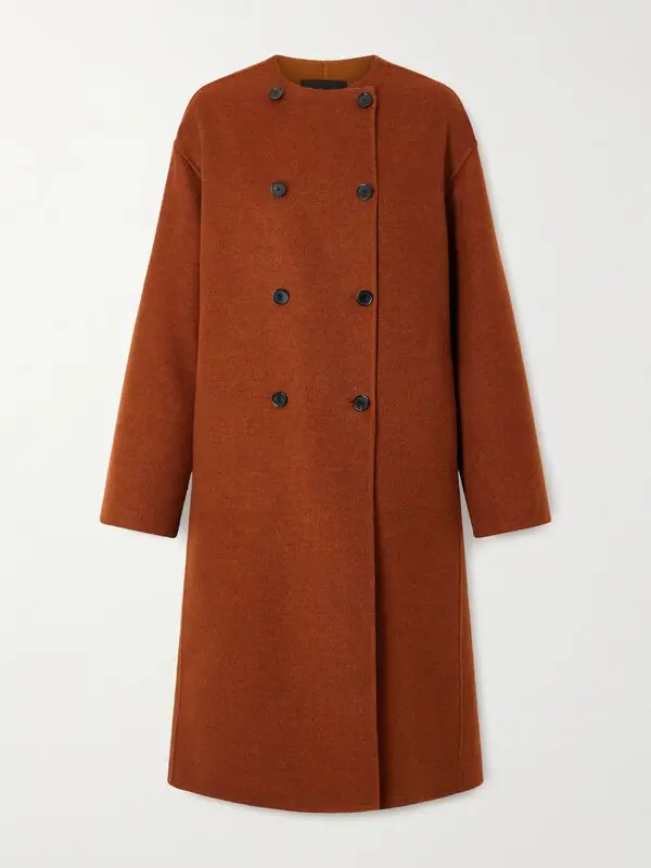 Loro Piana Boris Double-breasted Cashmere Coat
