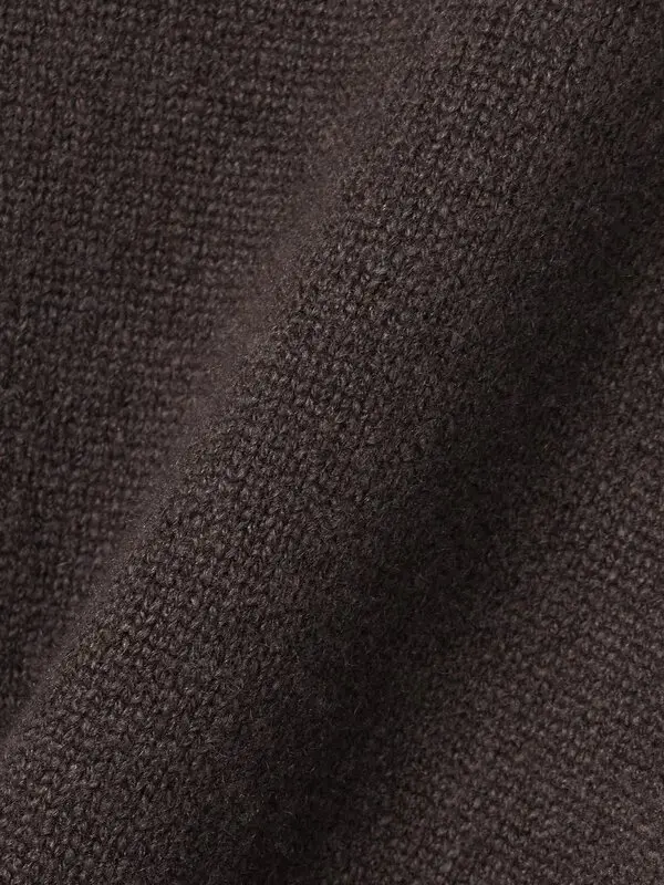 Khaite Margaux Oversized Cashmere Sweater - Brown
