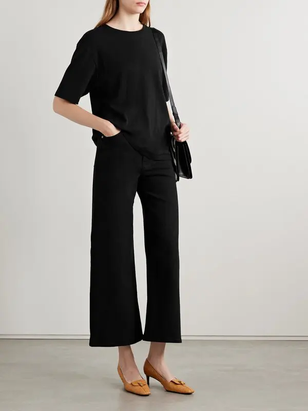 Khaite Delina High-rise Straight-leg Jeans