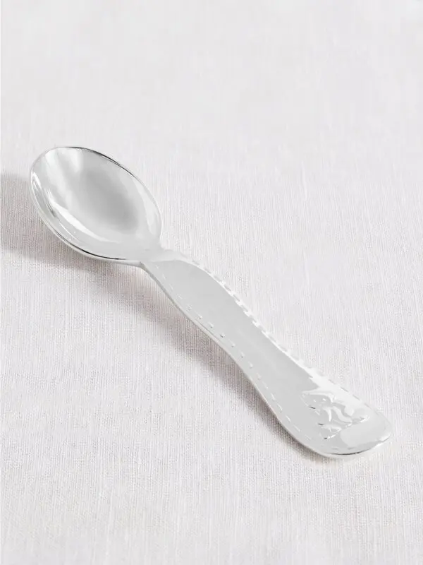 Christofle Charlie Bear -plated Spoon - Silver