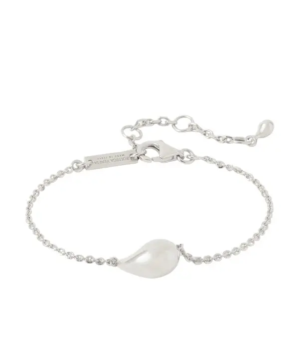 Bottega Veneta Drop Pendant Bracelet - Silver