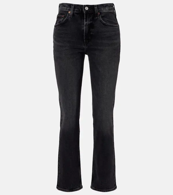 AGOLDE Valen Mid-rise Straight Jeans
