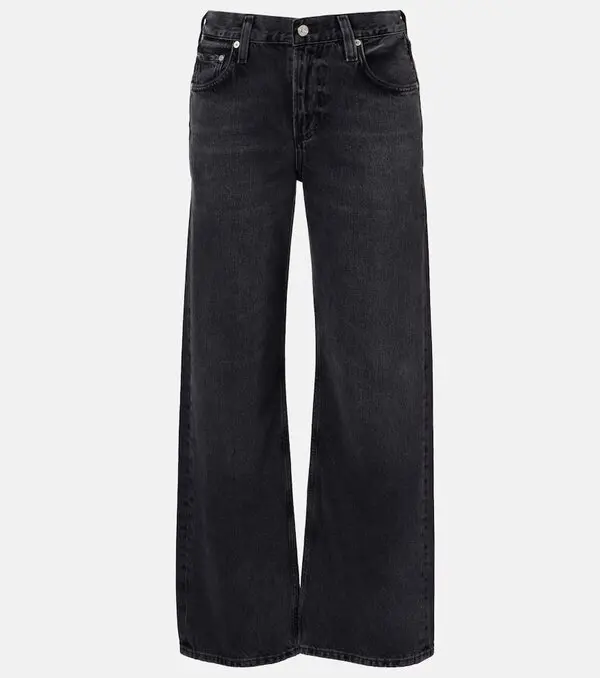 Citizens Of Humanity Lindz Low-rise Straight Jeans In Vintage
