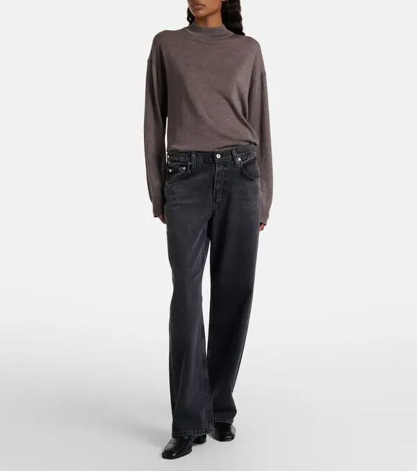 Citizens Of Humanity Lindz Low-rise Straight Jeans In Vintage