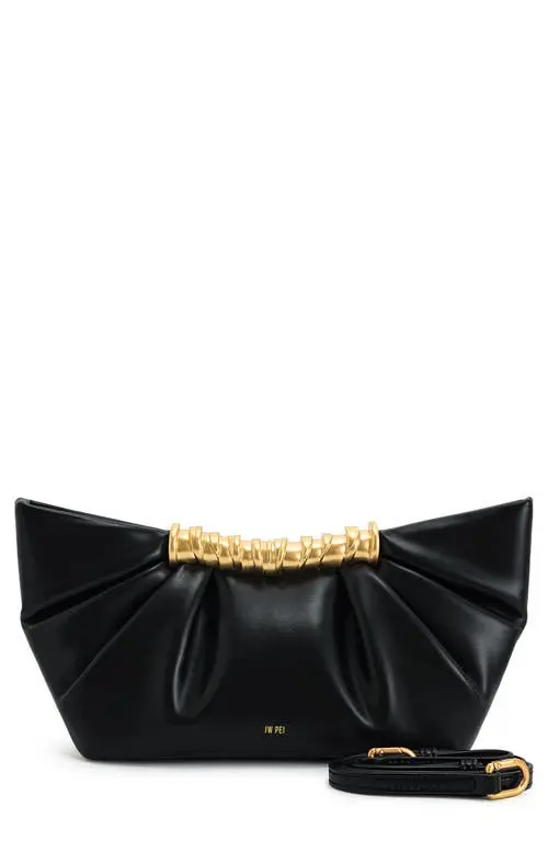 Jw Pei Leia Pleated Faux Leather Clutch