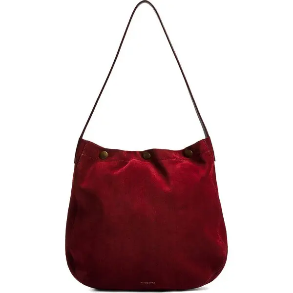 Altuzarra Leather Hobo Bag - Paprika