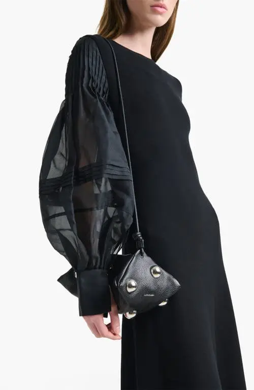 Altuzarra Mini Origami Studded Leather Crossbody Bag