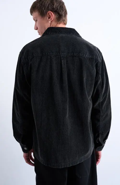 Topman Washed Corduroy Overshirt